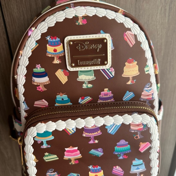 Loungefly | Bags | Disney Princess Cakes Mini Backpack Loungefly Nwt ...